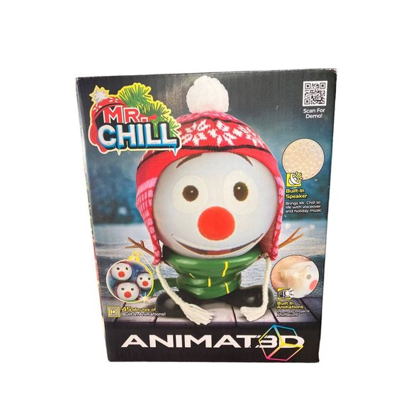 Mr.Chill | Holiday | Mrchill Animated 3d Snowman Projector | Poshmark